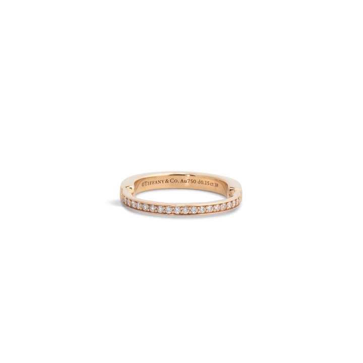 TIFFANY & CO. Diamond Lock Ring – ALB